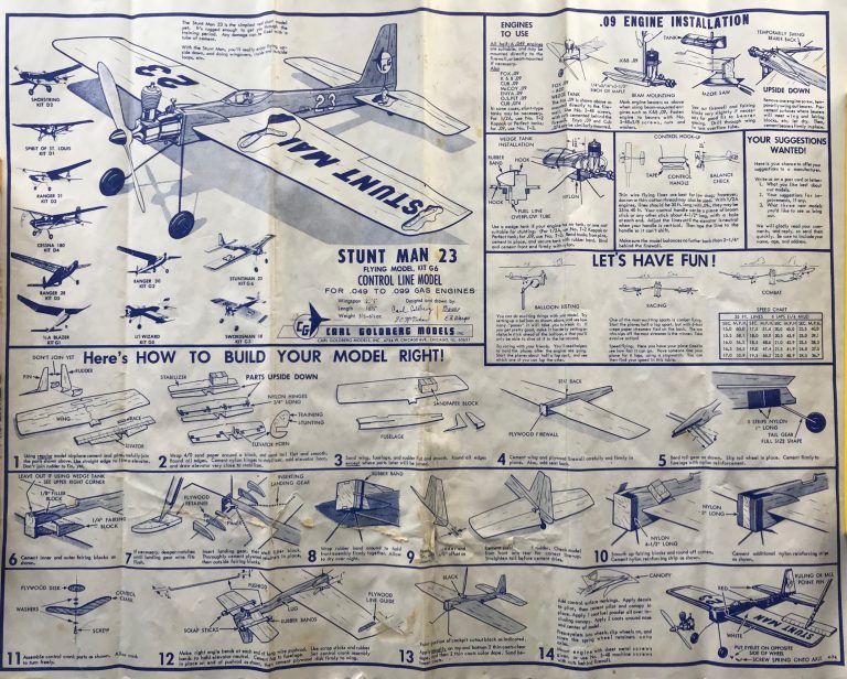 Carl Goldberg Models, Inc., est. 1955 - Made-in-Chicago Museum