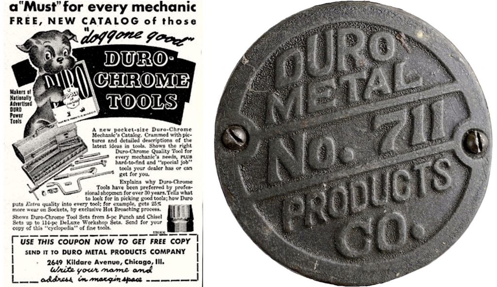 Indestro MFG Co. & Duro Metal Products, est. 1917 - Made-in-Chicago Museum